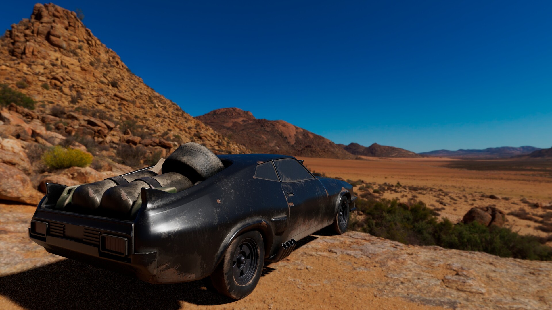 ArtStation - Mad Max Interceptor