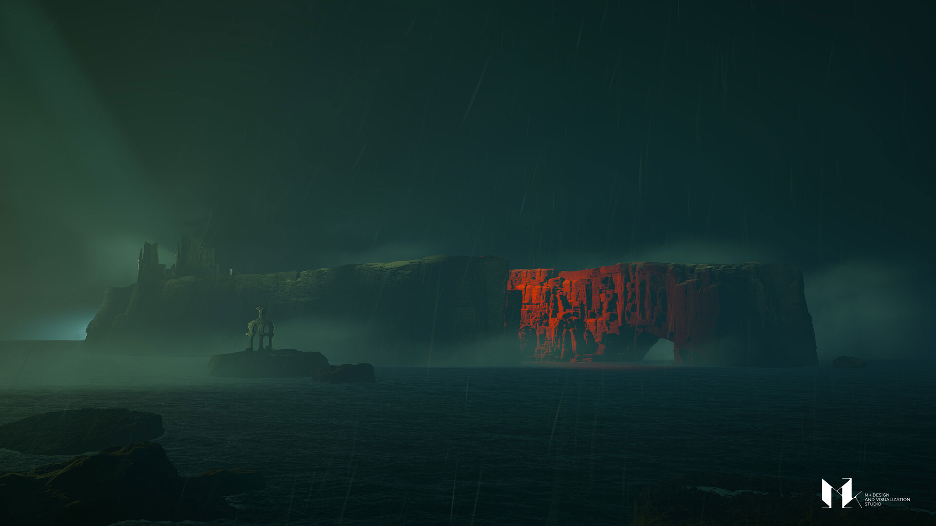 ArtStation - The Wall (Unreal Engine Fellowship: Worldbuilding)