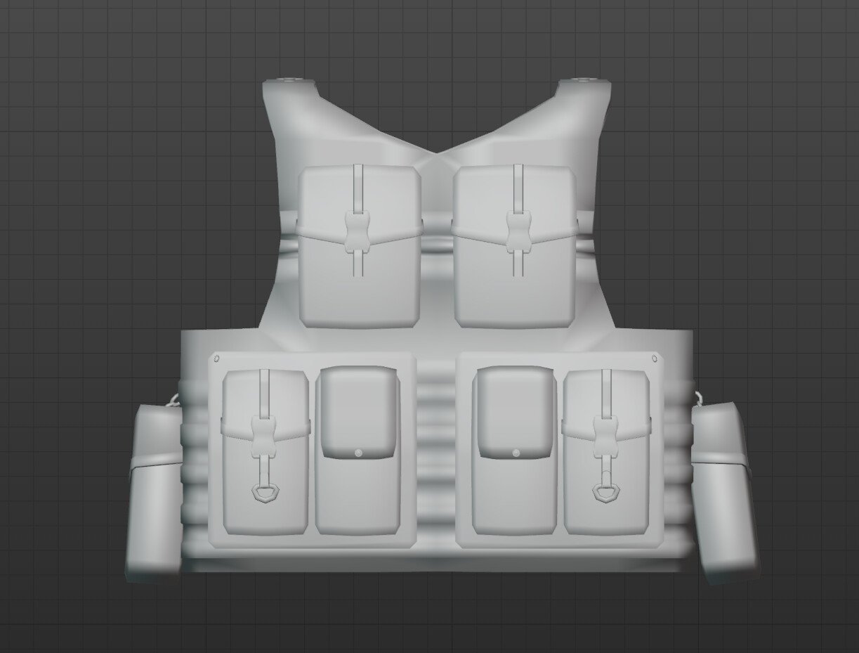 ArtStation - Military Vest