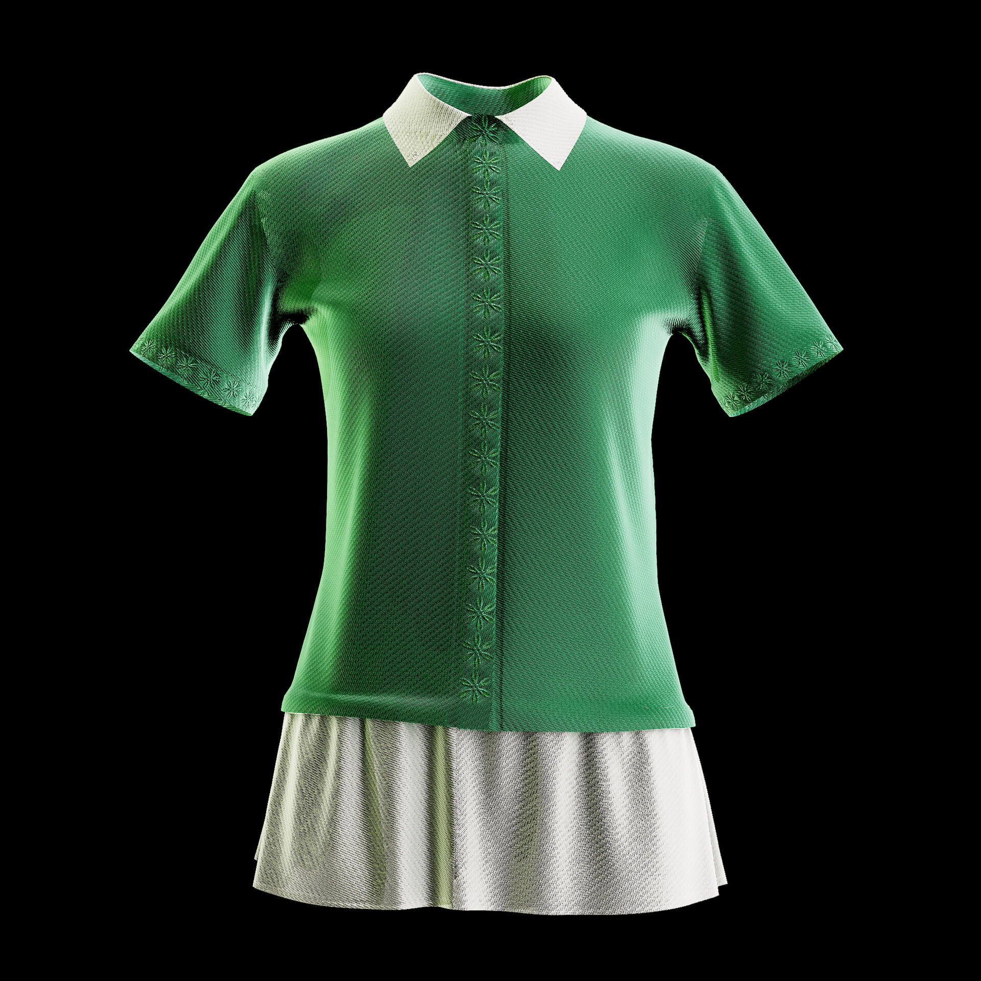 ArtStation - Female blouse