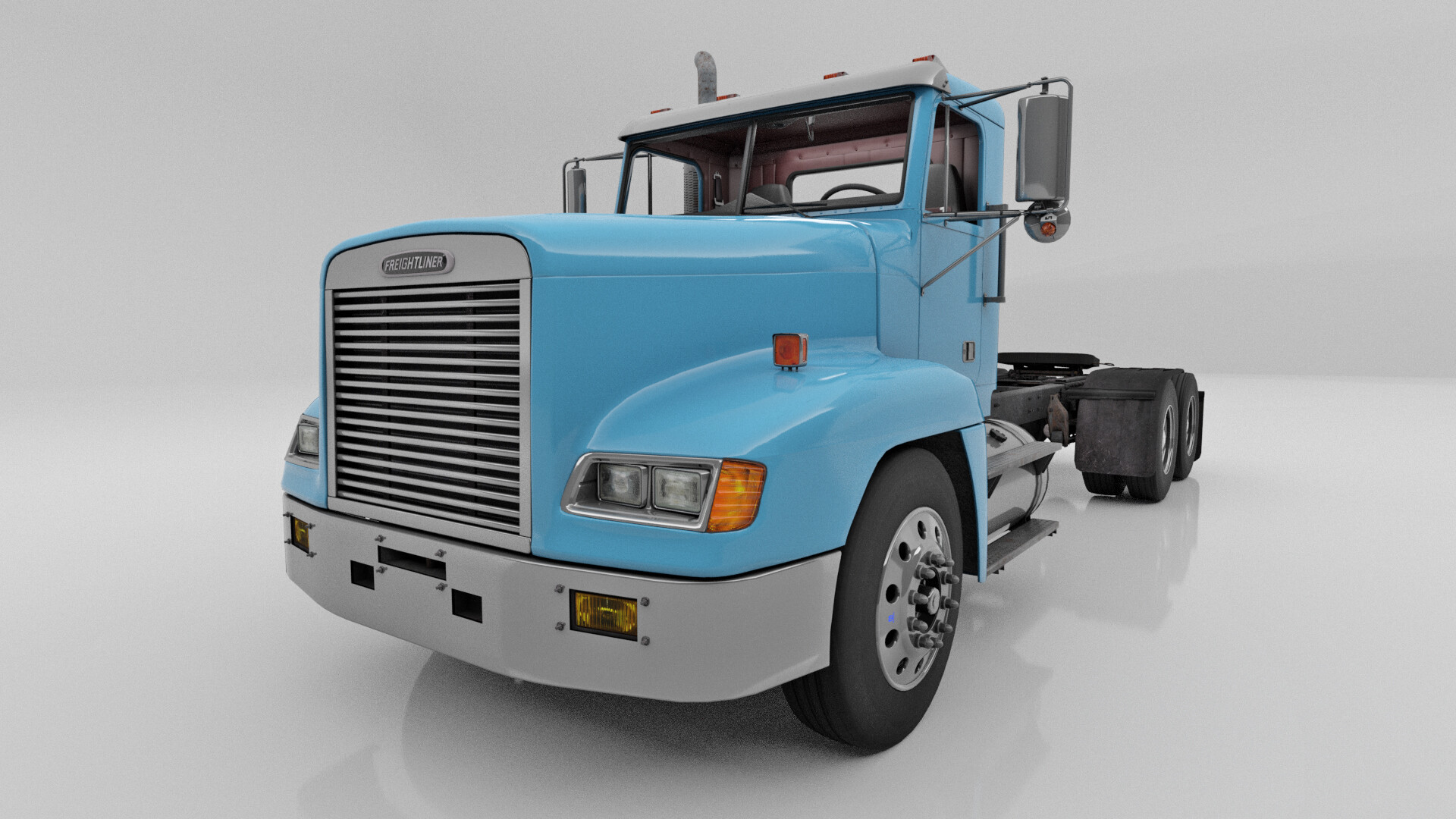 ArtStation - Freightliner FLD