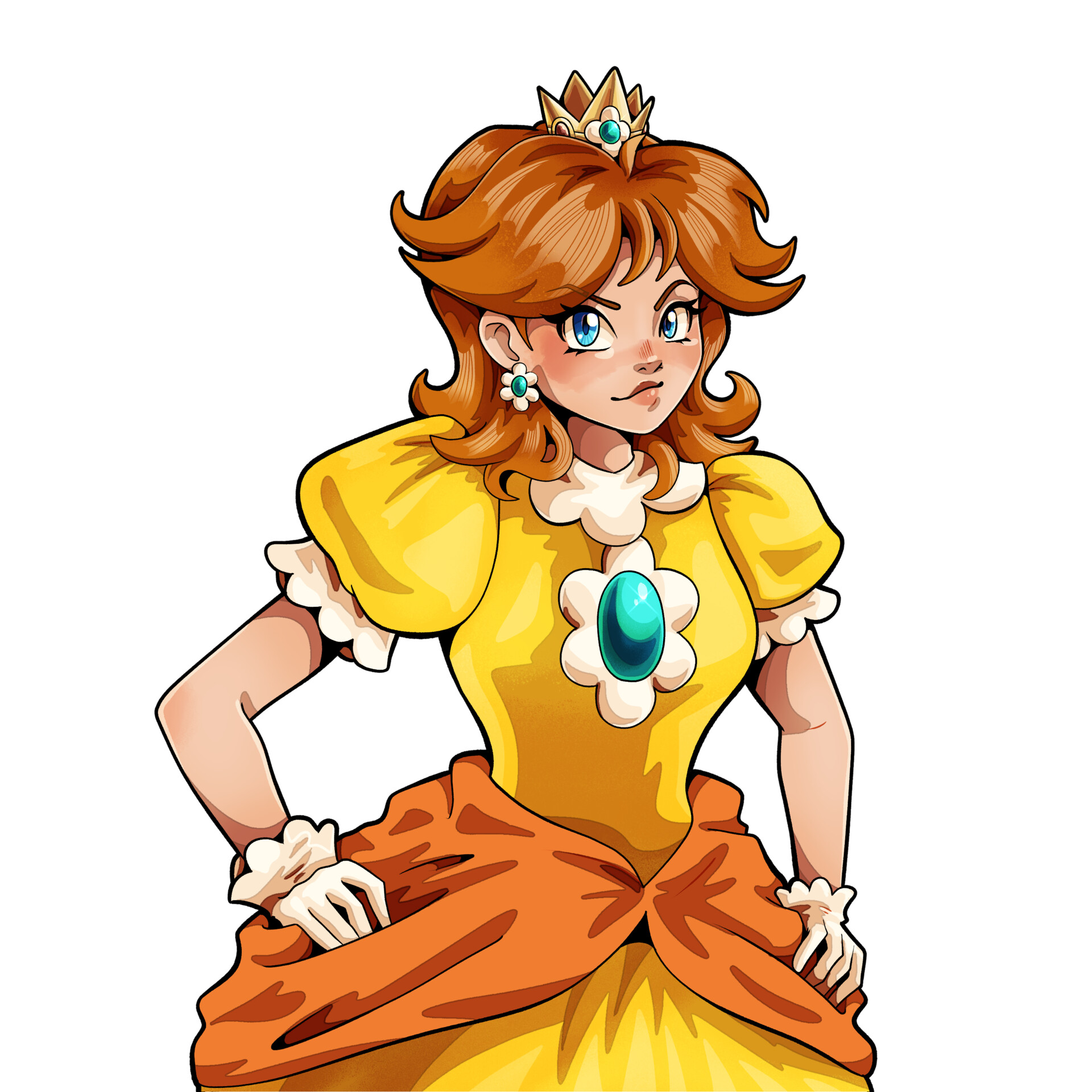 ArtStation - Simple Daisy Sprite