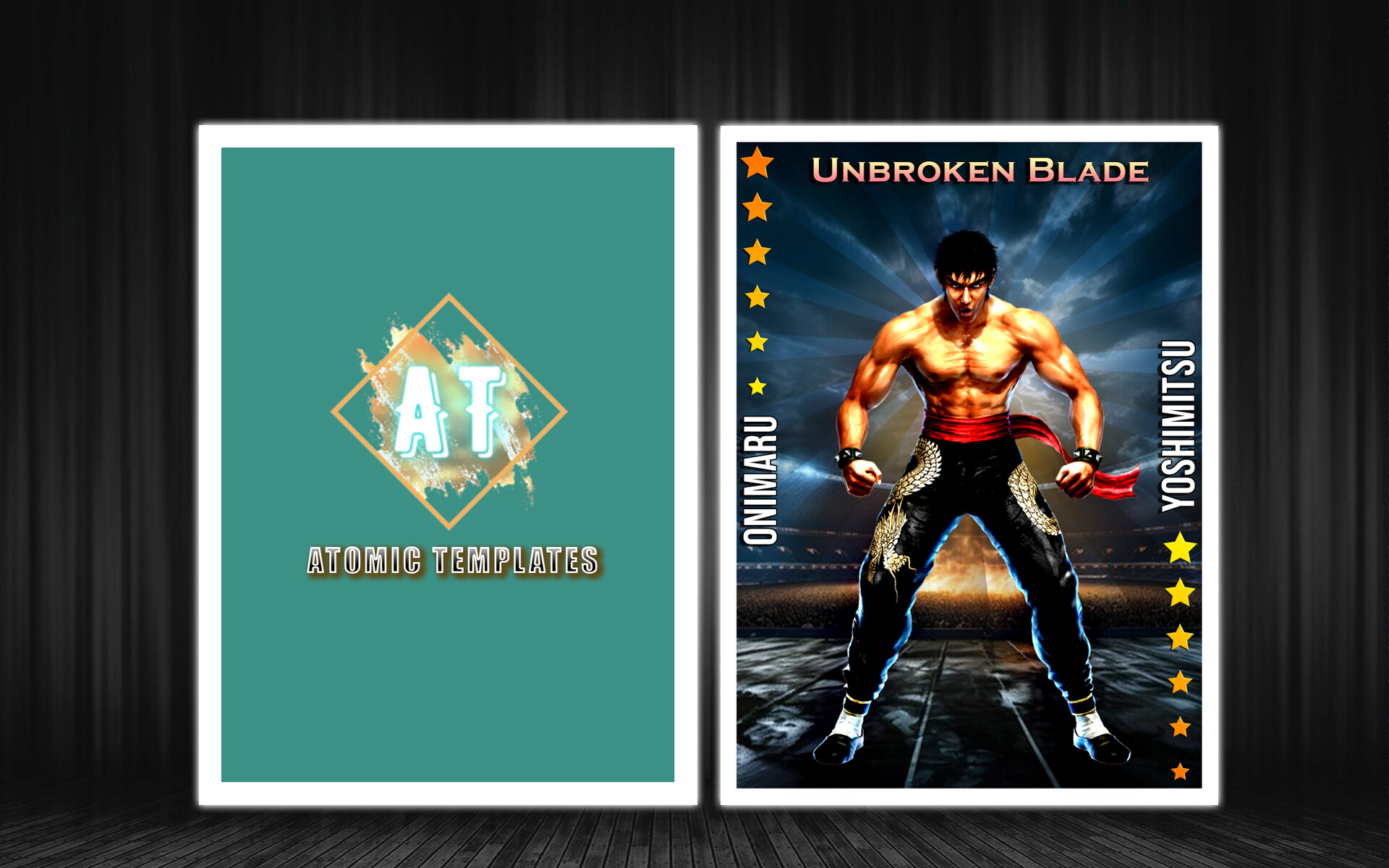 ArtStation - Trading Card Game (TCG) Template V2