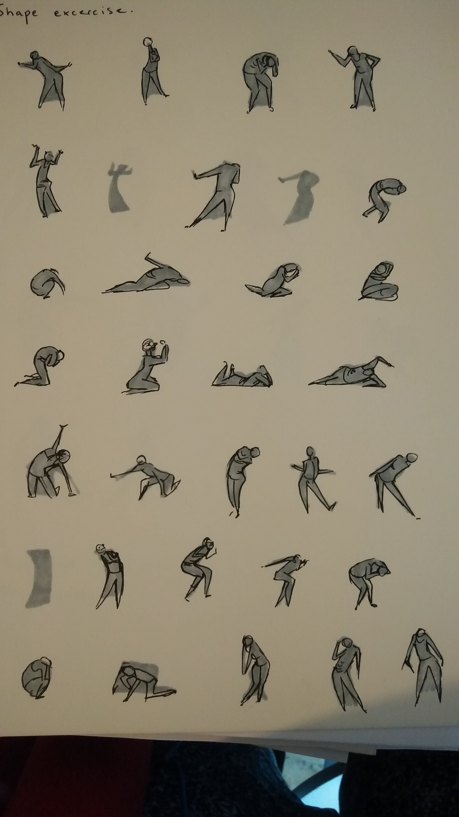 ArtStation - Shape excercises