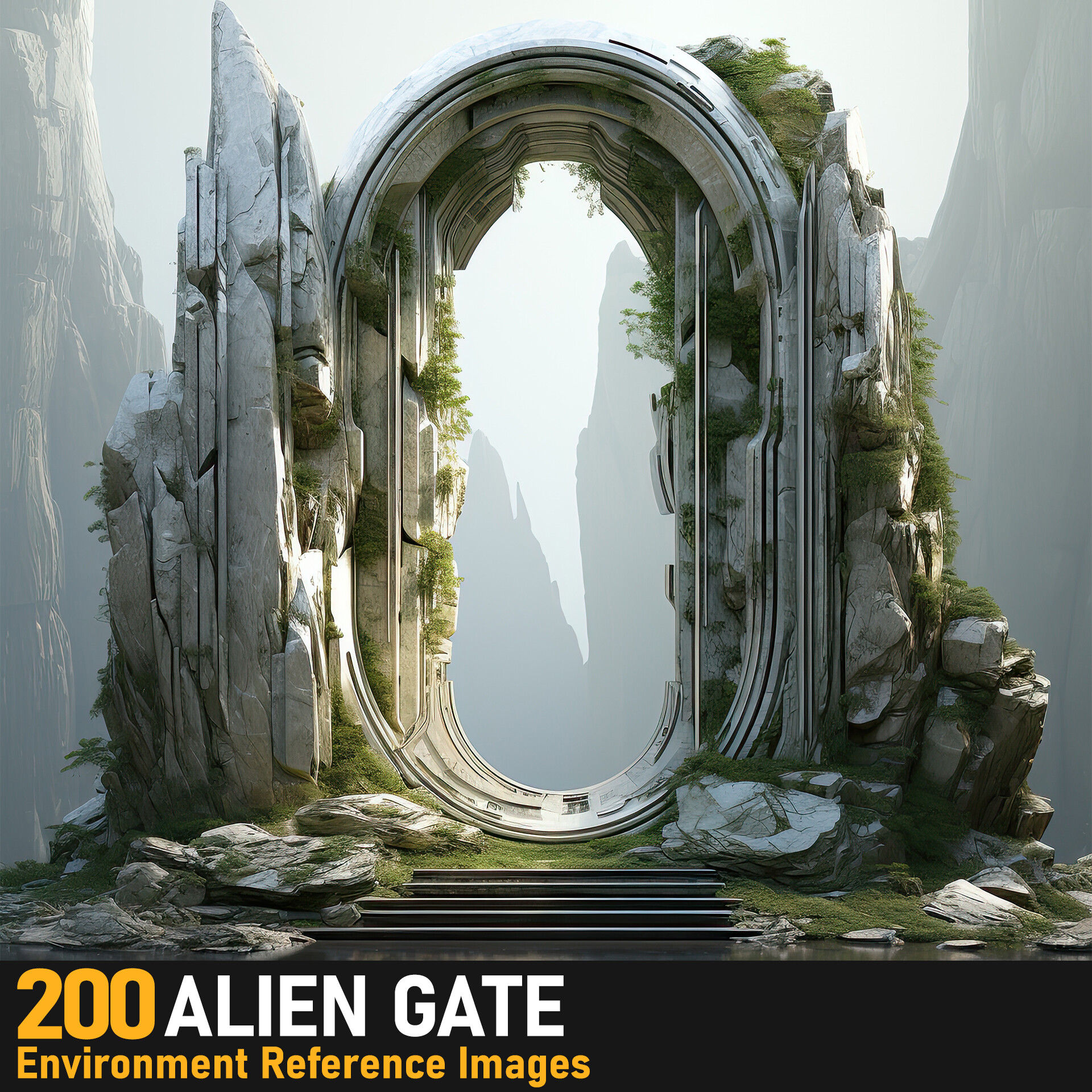 ArtStation - Alien Gate| 4K Reference Images