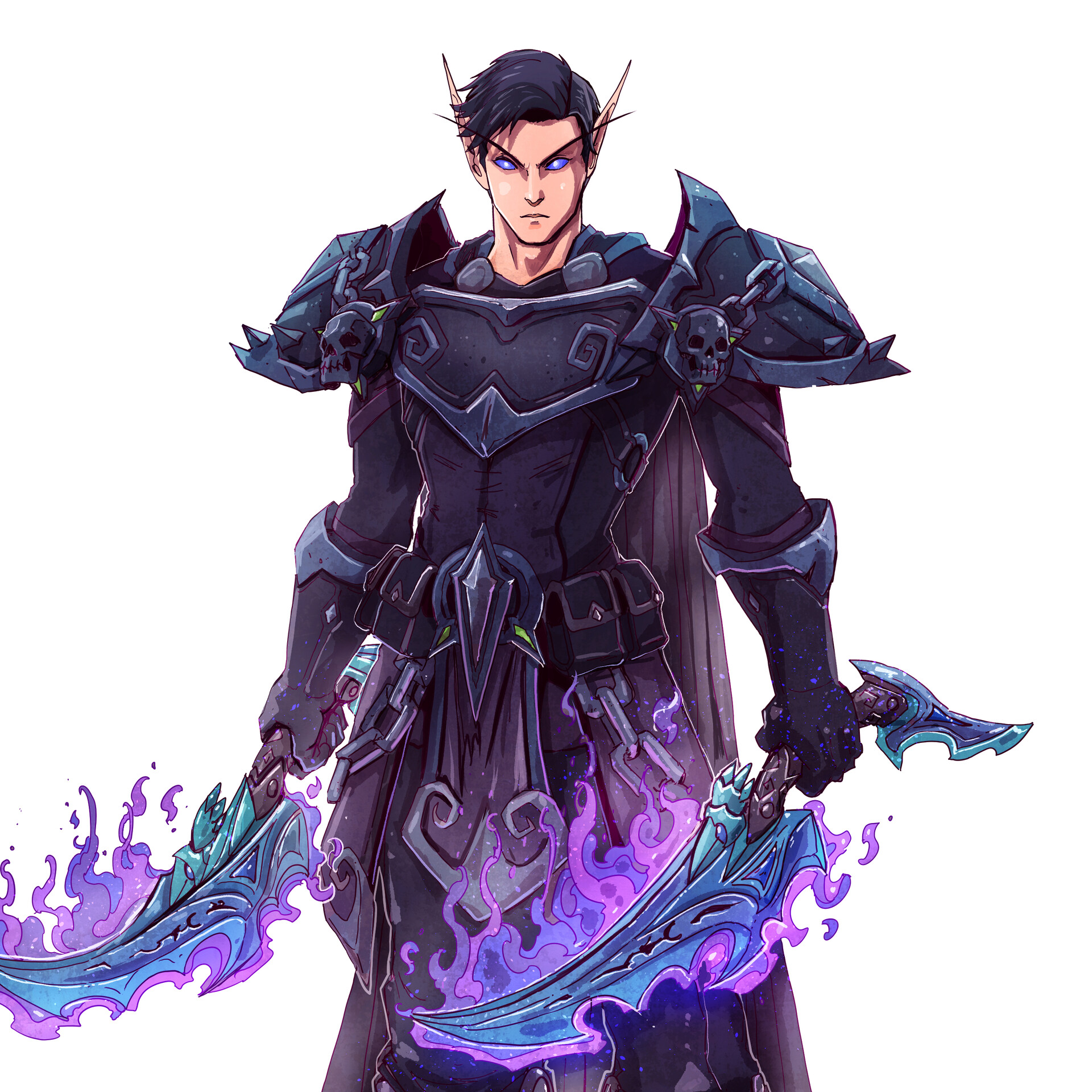 Wow Rogue Concept Art