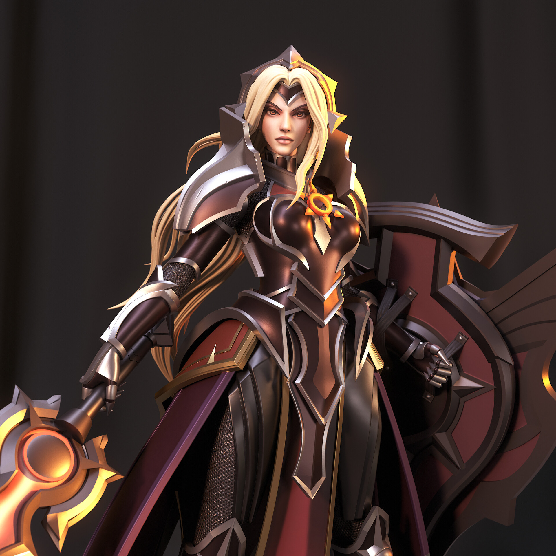 ArtStation - Leona (League of Legends) Fanart