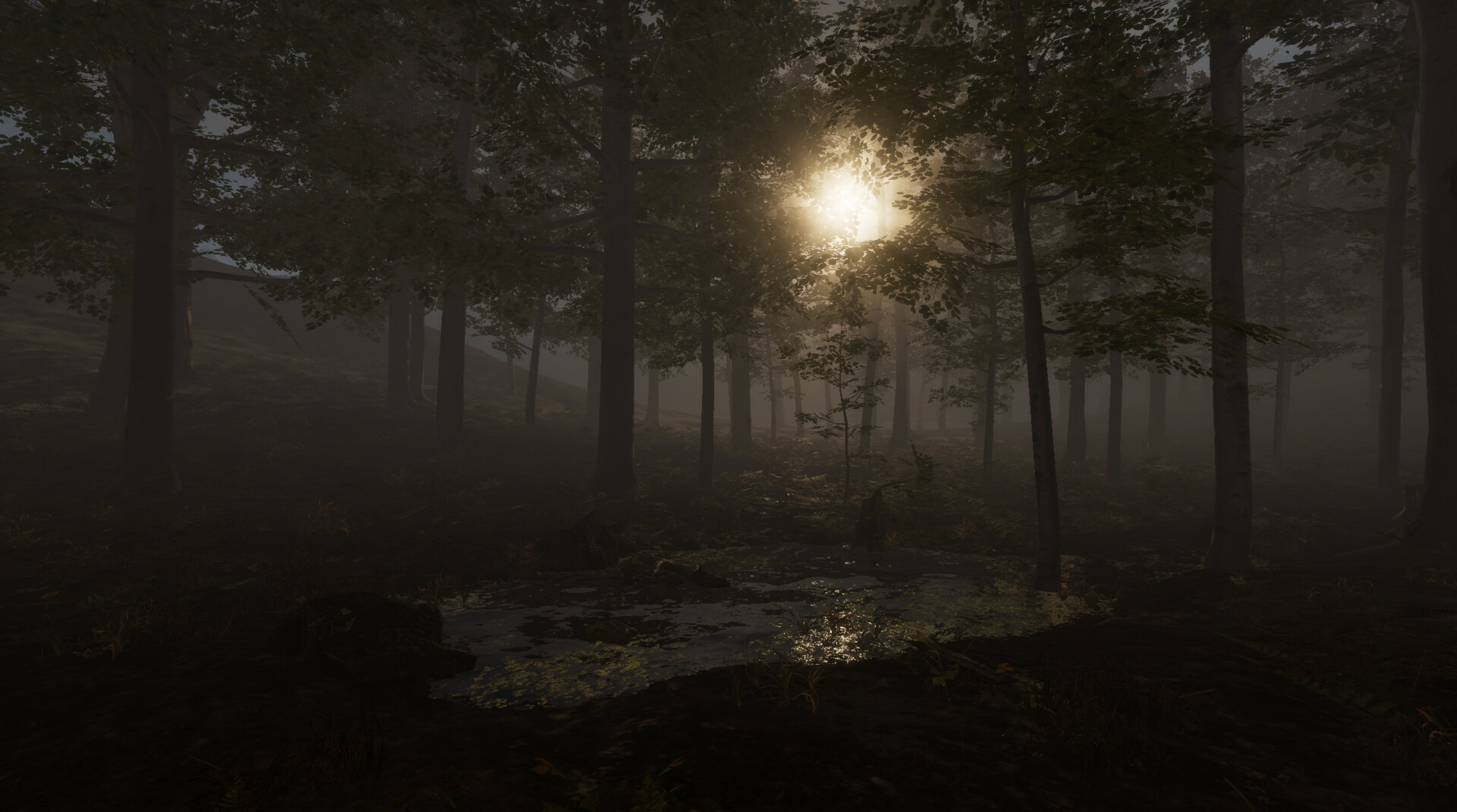 ArtStation - Previous Unity main menu area