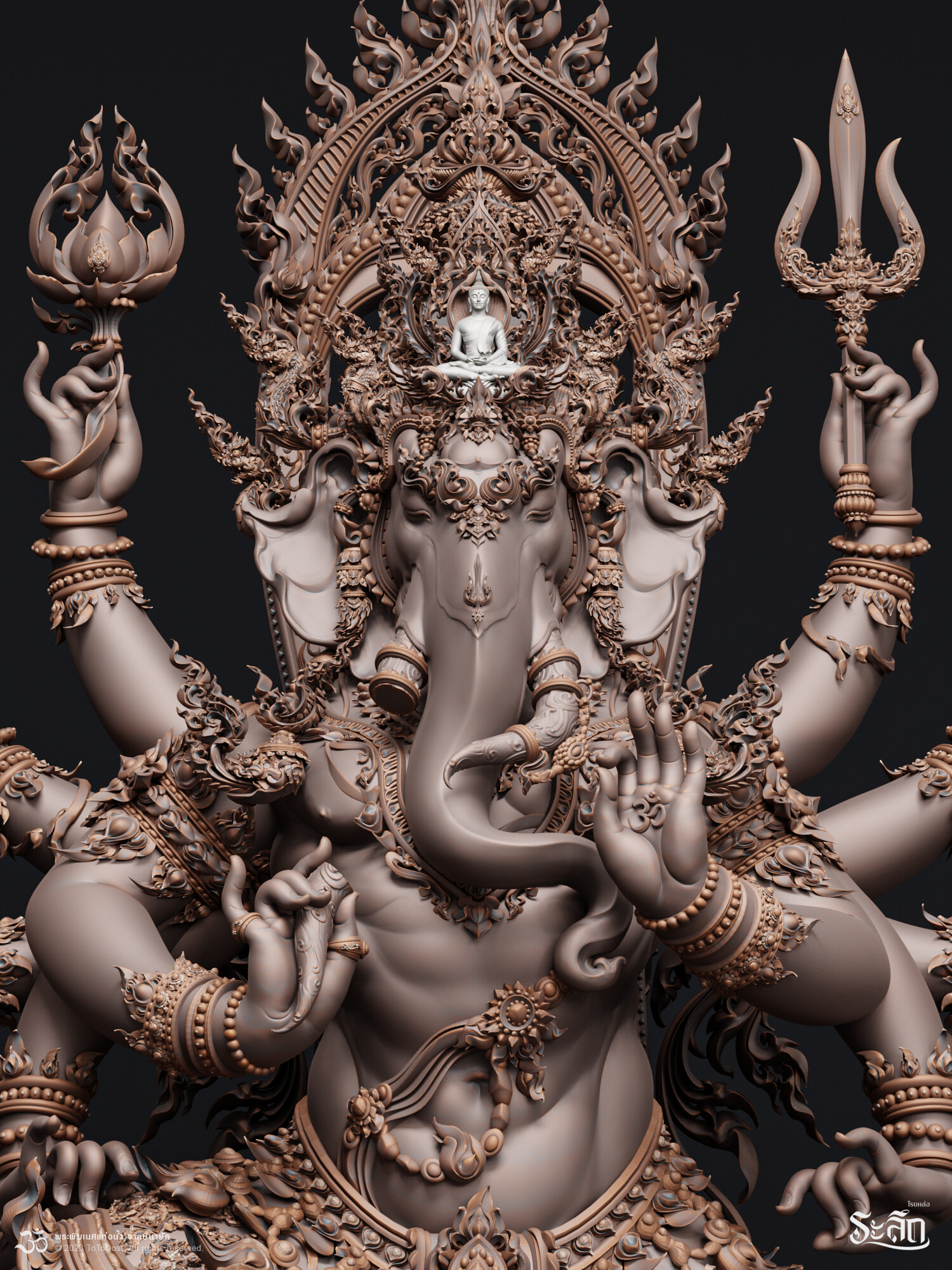 ArtStation - Ganesha "Jal Binayak"