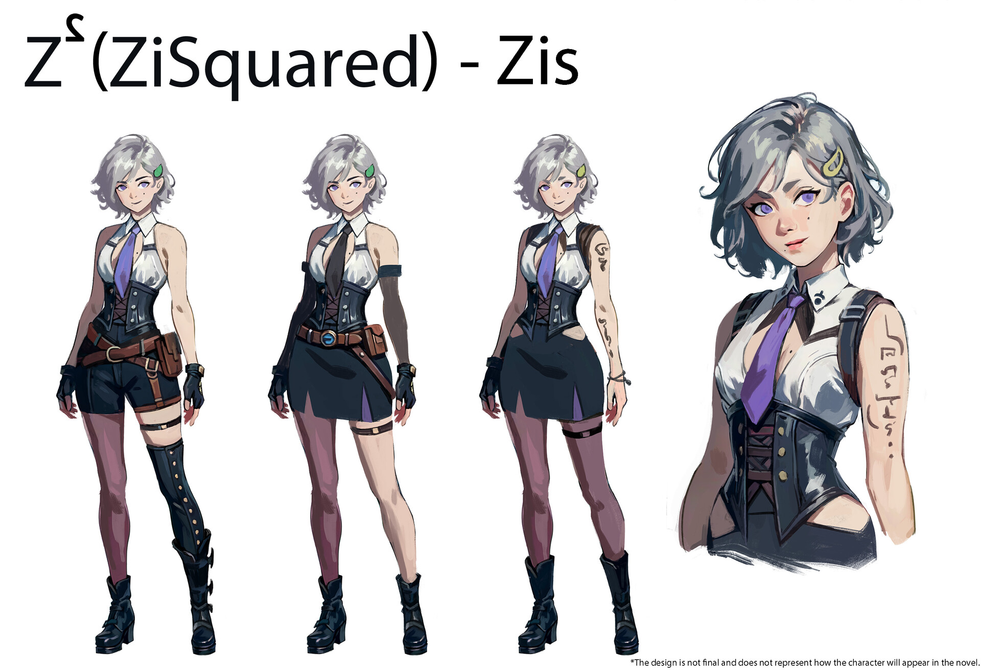 ArtStation - Zis character sheet
