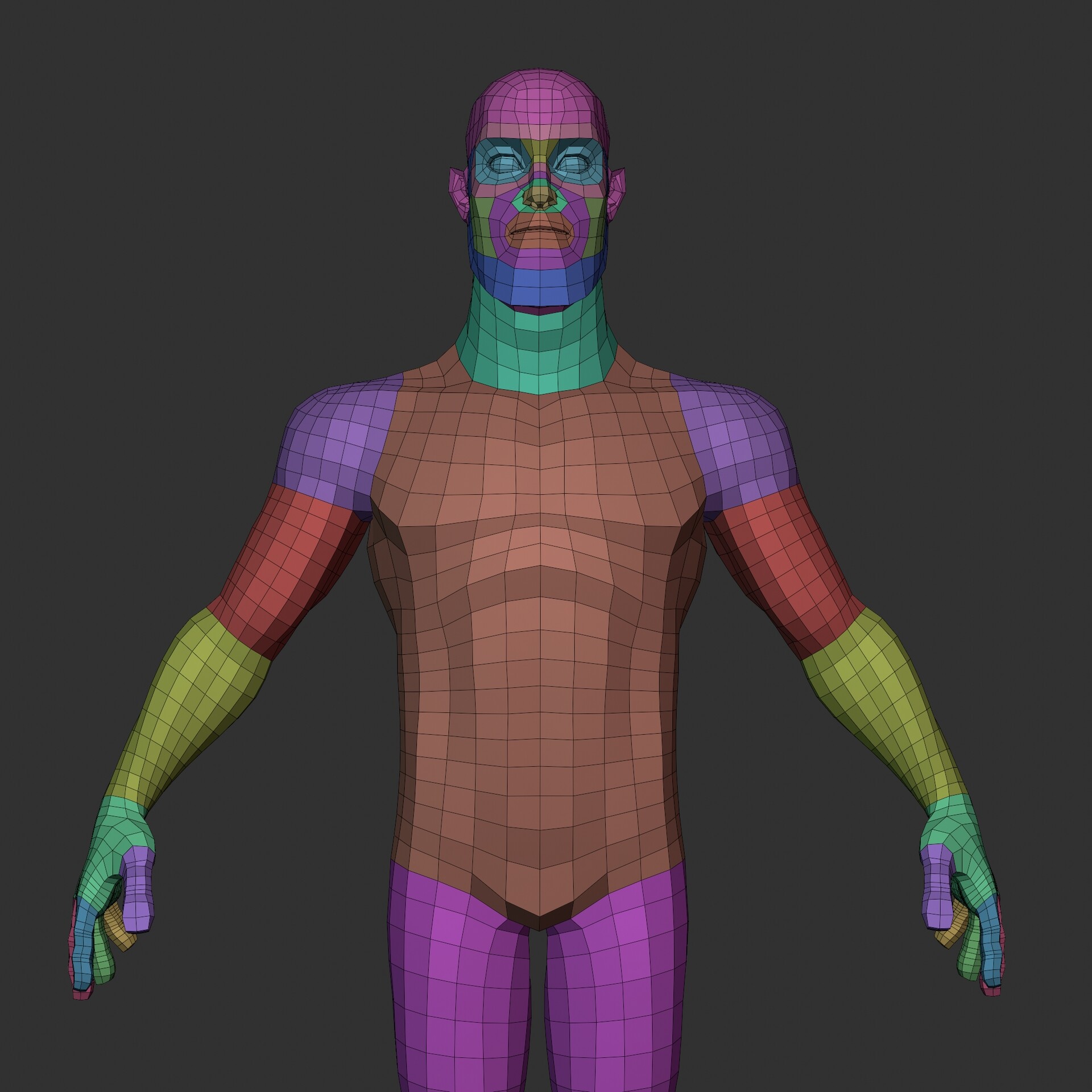George Zaky - Disney Male Lowpoly Basemesh V1
