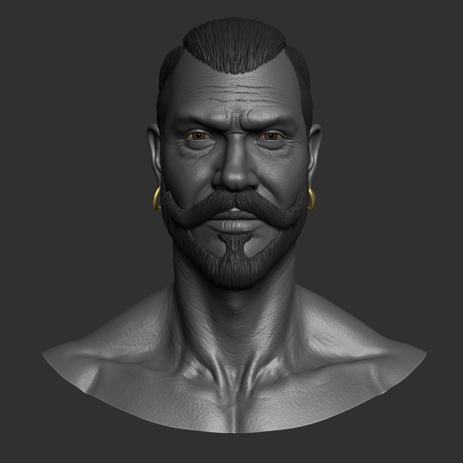 ArtStation - Head Bust