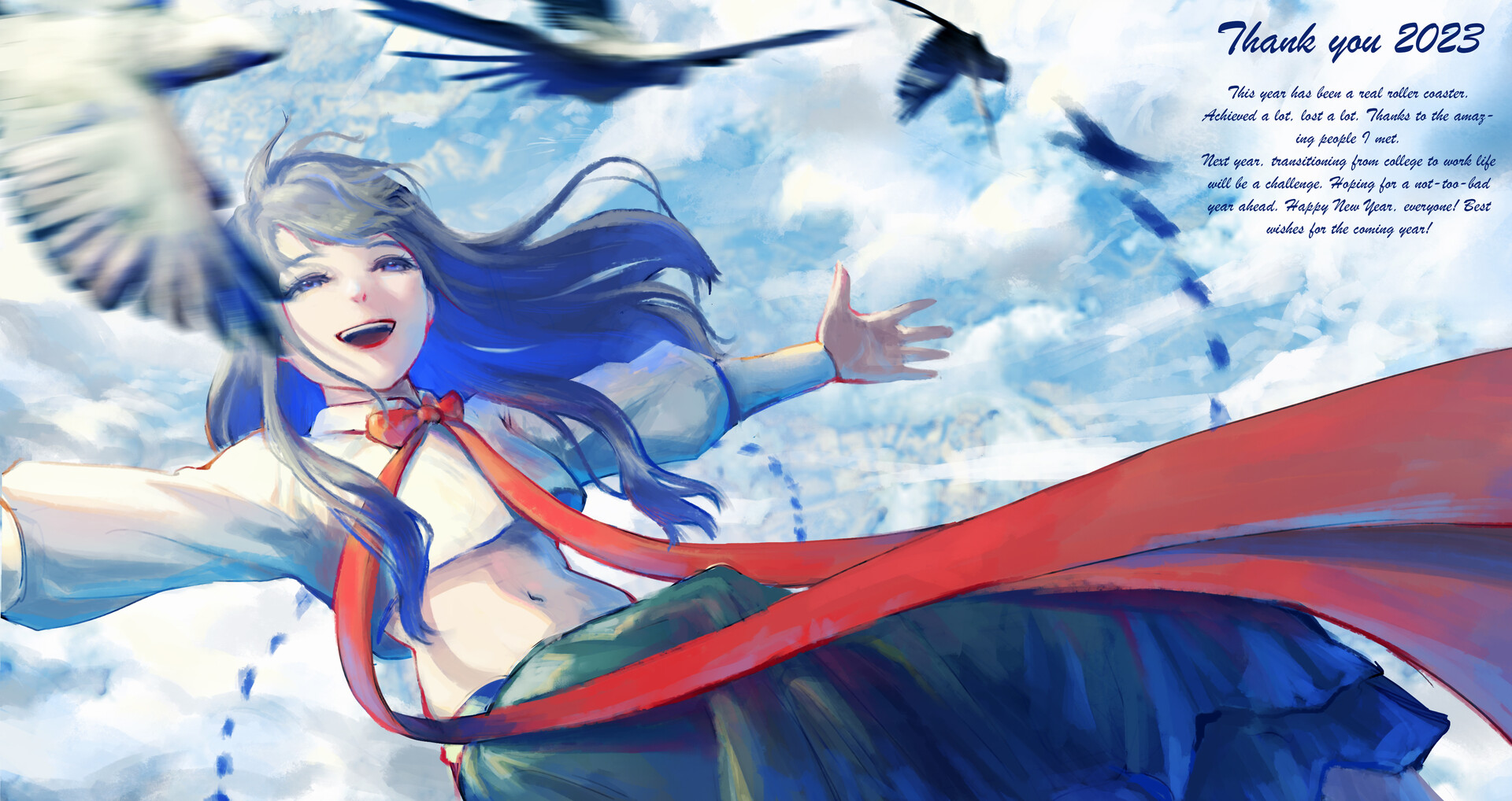 ArtStation - Sky Girl