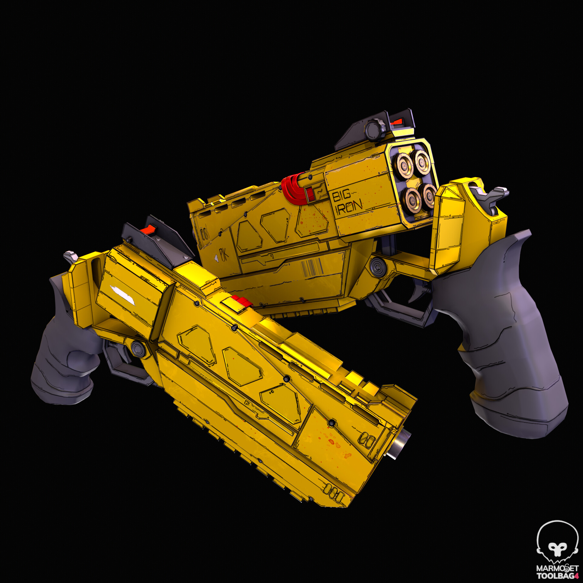 ArtStation - Cyberpunk Revolver