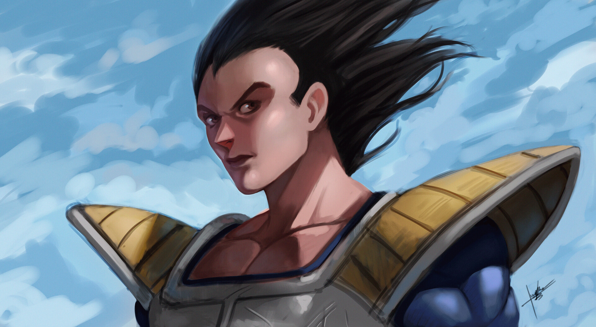 ArtStation - The prince of all saiyans