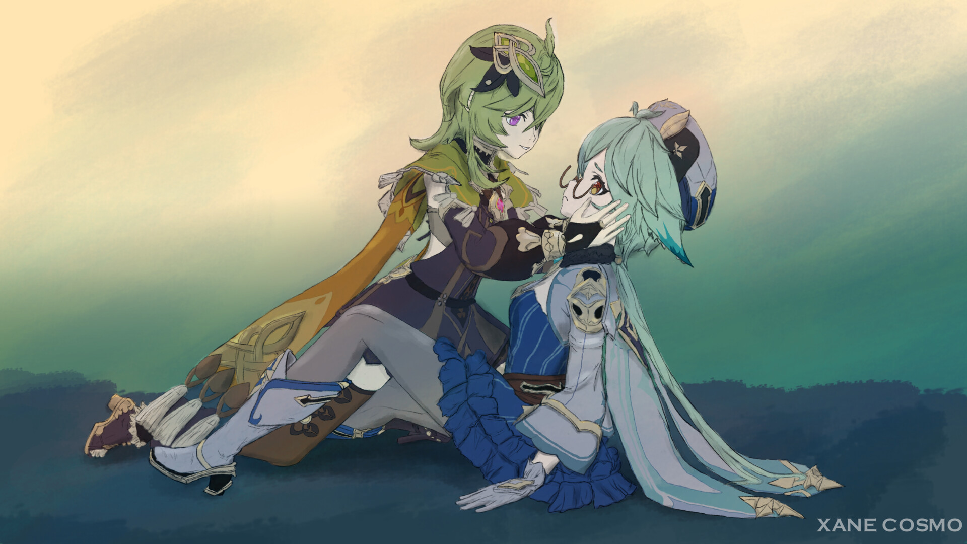 Xane Cosmo(Phone Kyal Cin Nai) - Collei & Sucrose New Year Sunrise