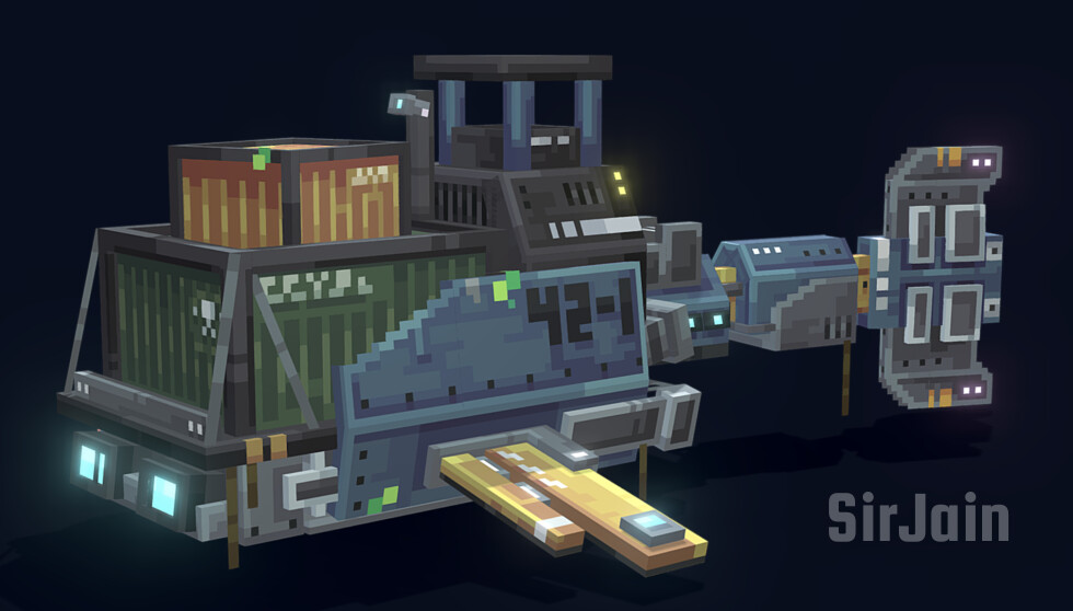 ArtStation - Transporter Unit #2