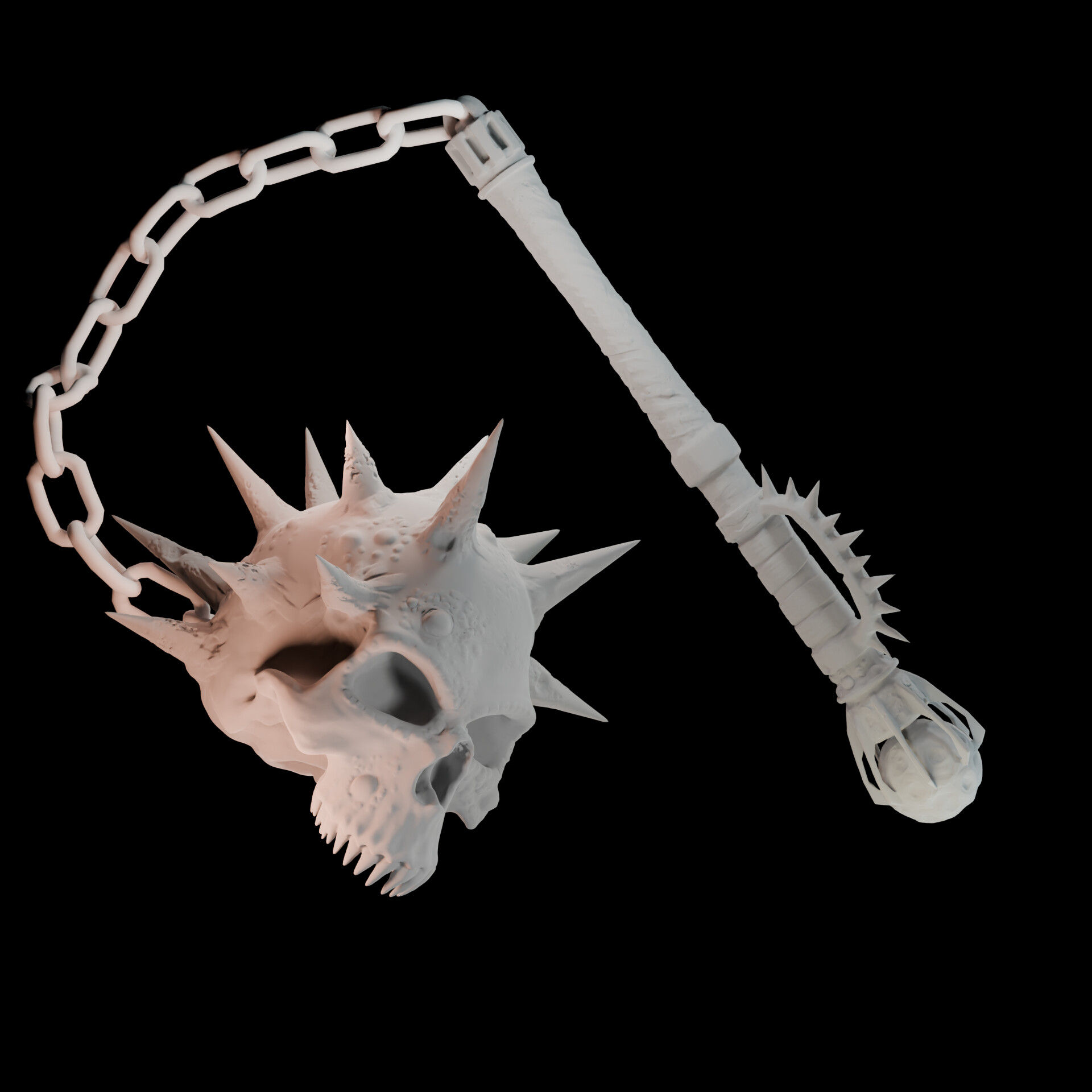 Aflah Diandra Hanif - Skull Mace