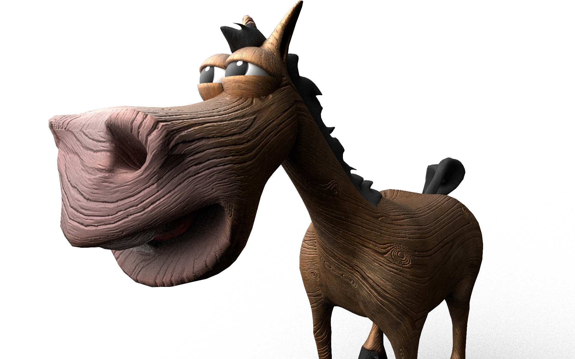 ArtStation - Cartoon Horse