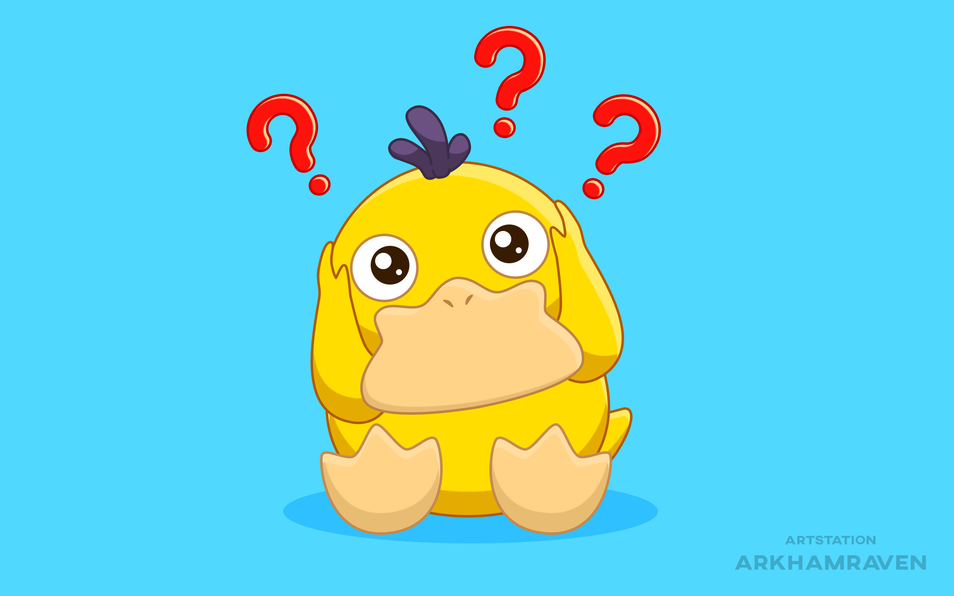 ArtStation - Psyduck
