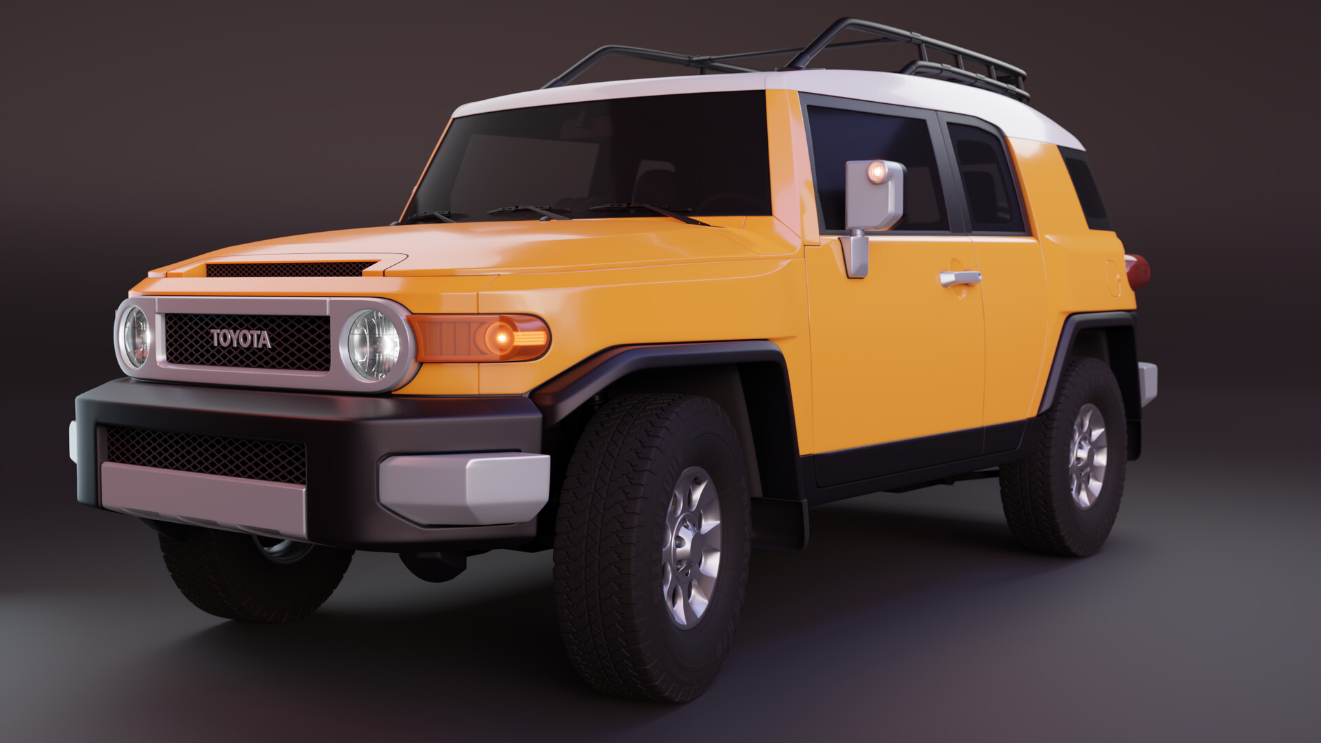 ArtStation - Toyota FJ Cruiser