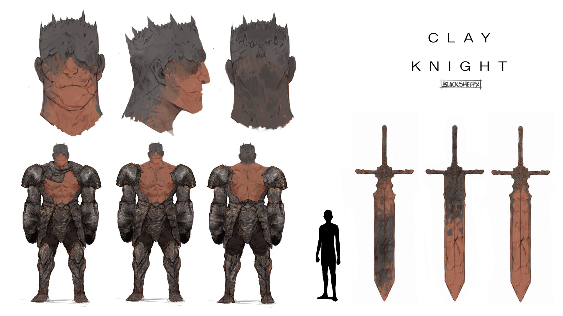 ArtStation - Armored Clay Knight