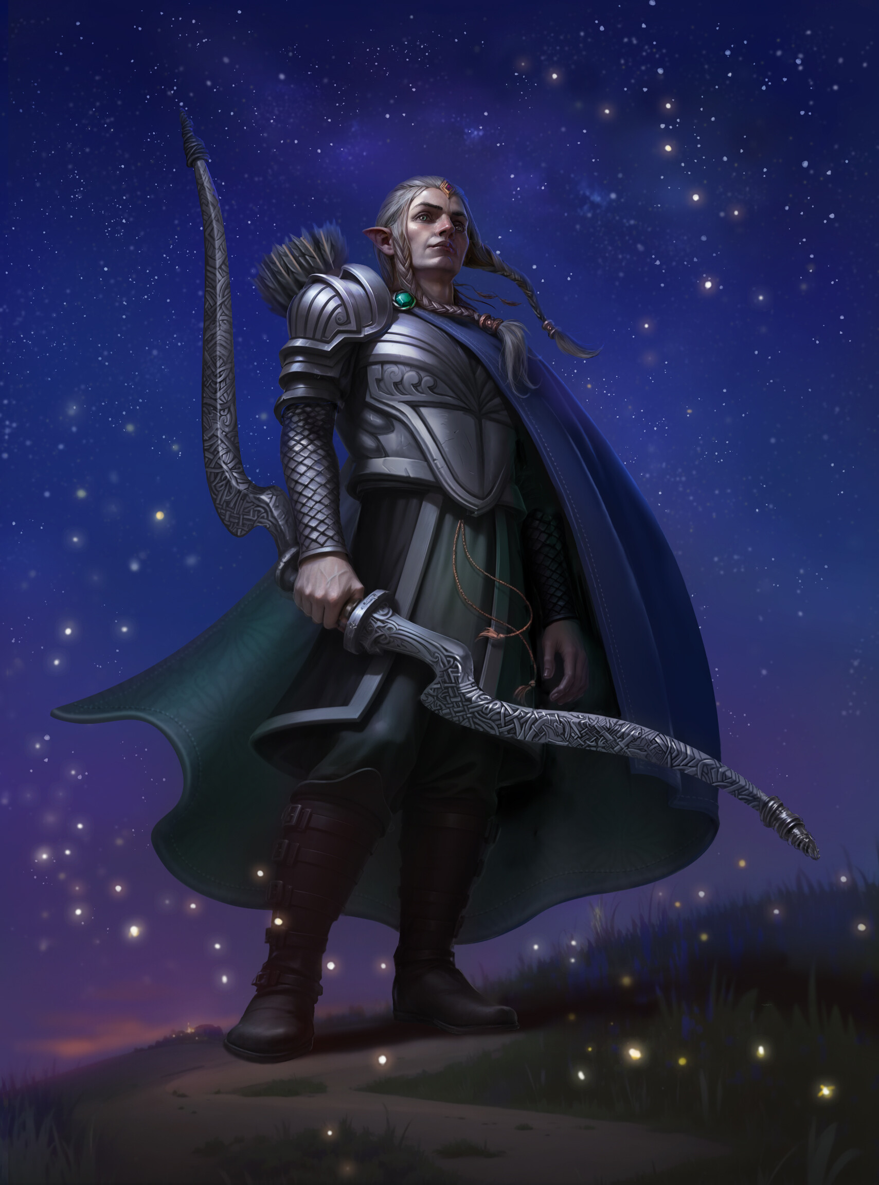 ArtStation - Elven warrior