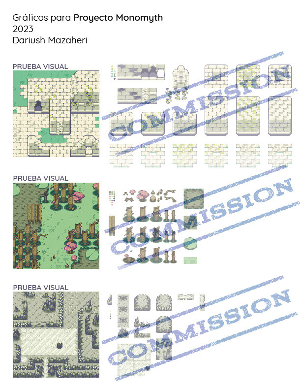 ArtStation - Proyecto Monomyth; Gráficos