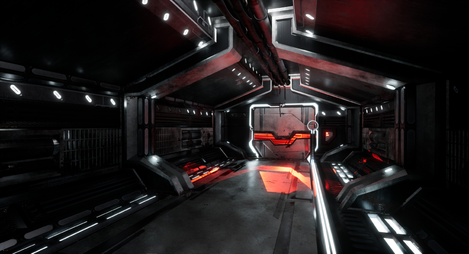 ArtStation - Sci Fi Hallway Modular Kit