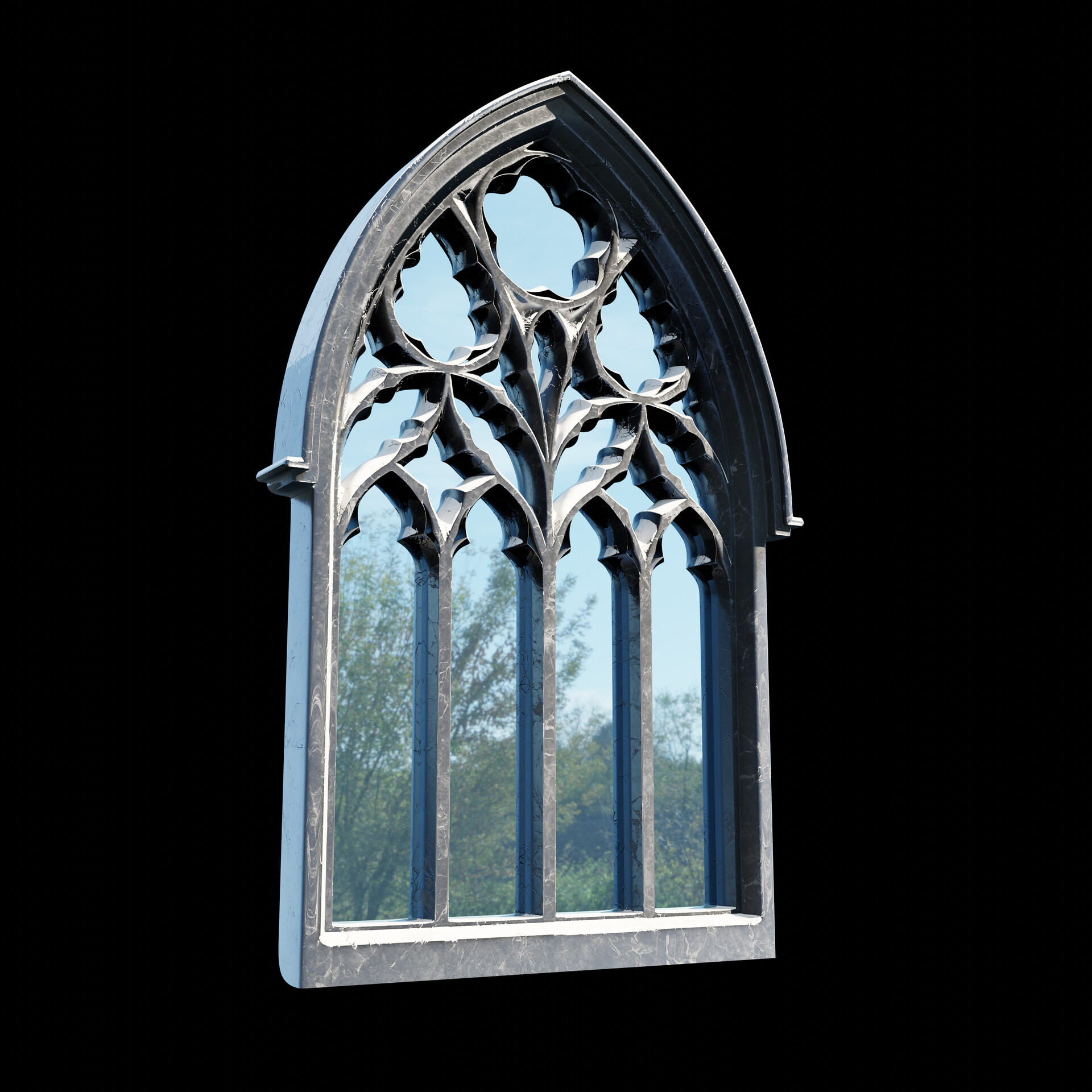 ArtStation - Gothic window