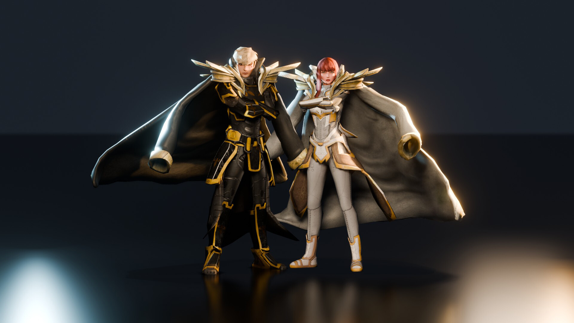 ArtStation - Monarch Warrior Costume Set for Walk Online Mobile MMORPG