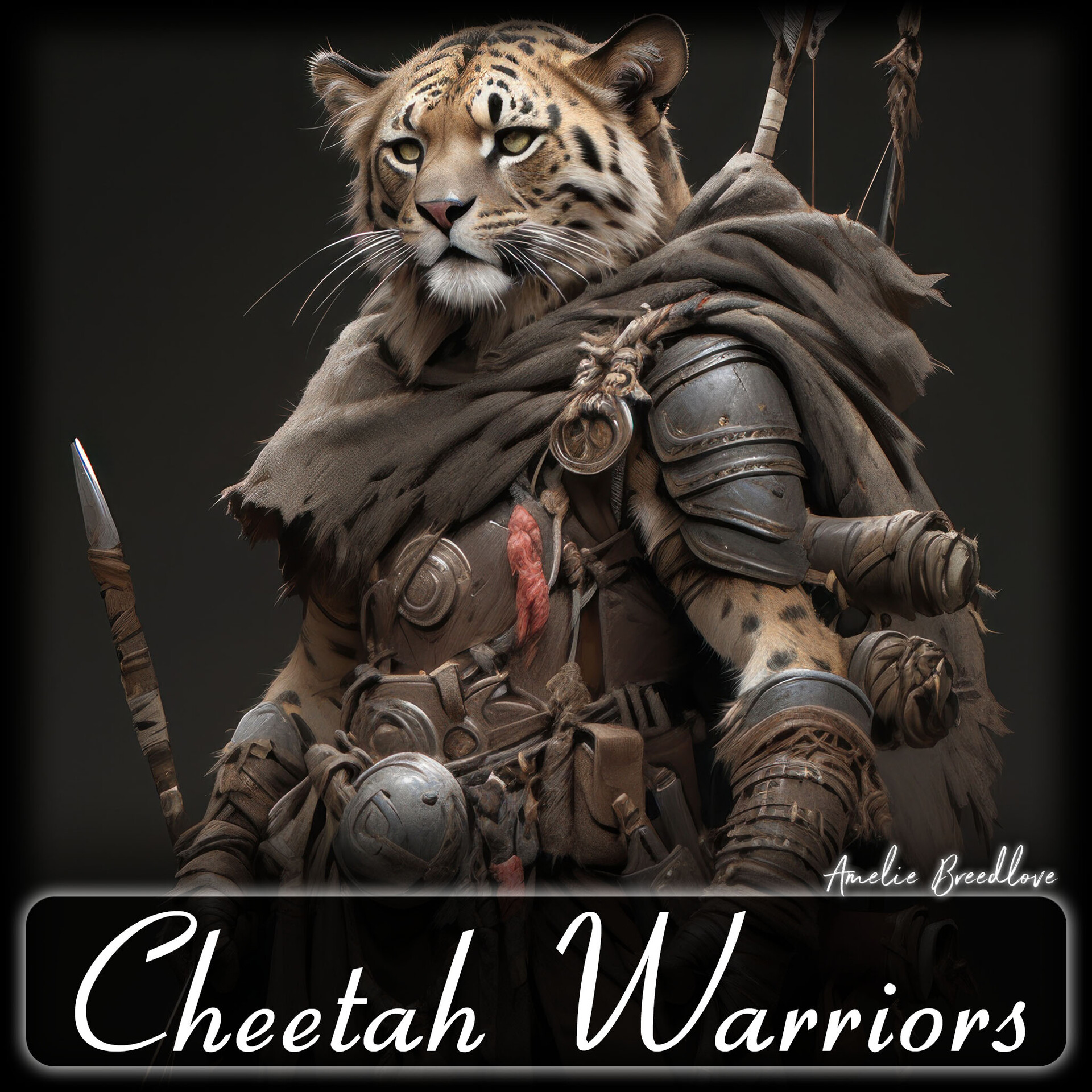 ArtStation - 200 Cheetah Warriors Reference Pack | 4K | v.7