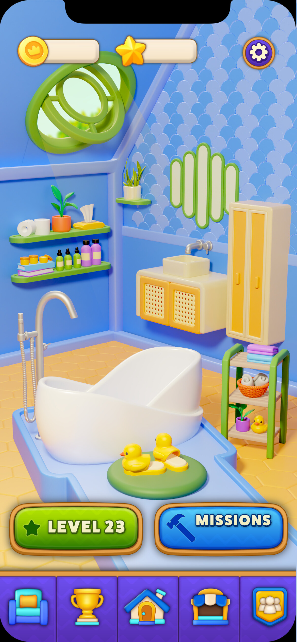 ArtStation - Room Designes for A Puzzle Game Project