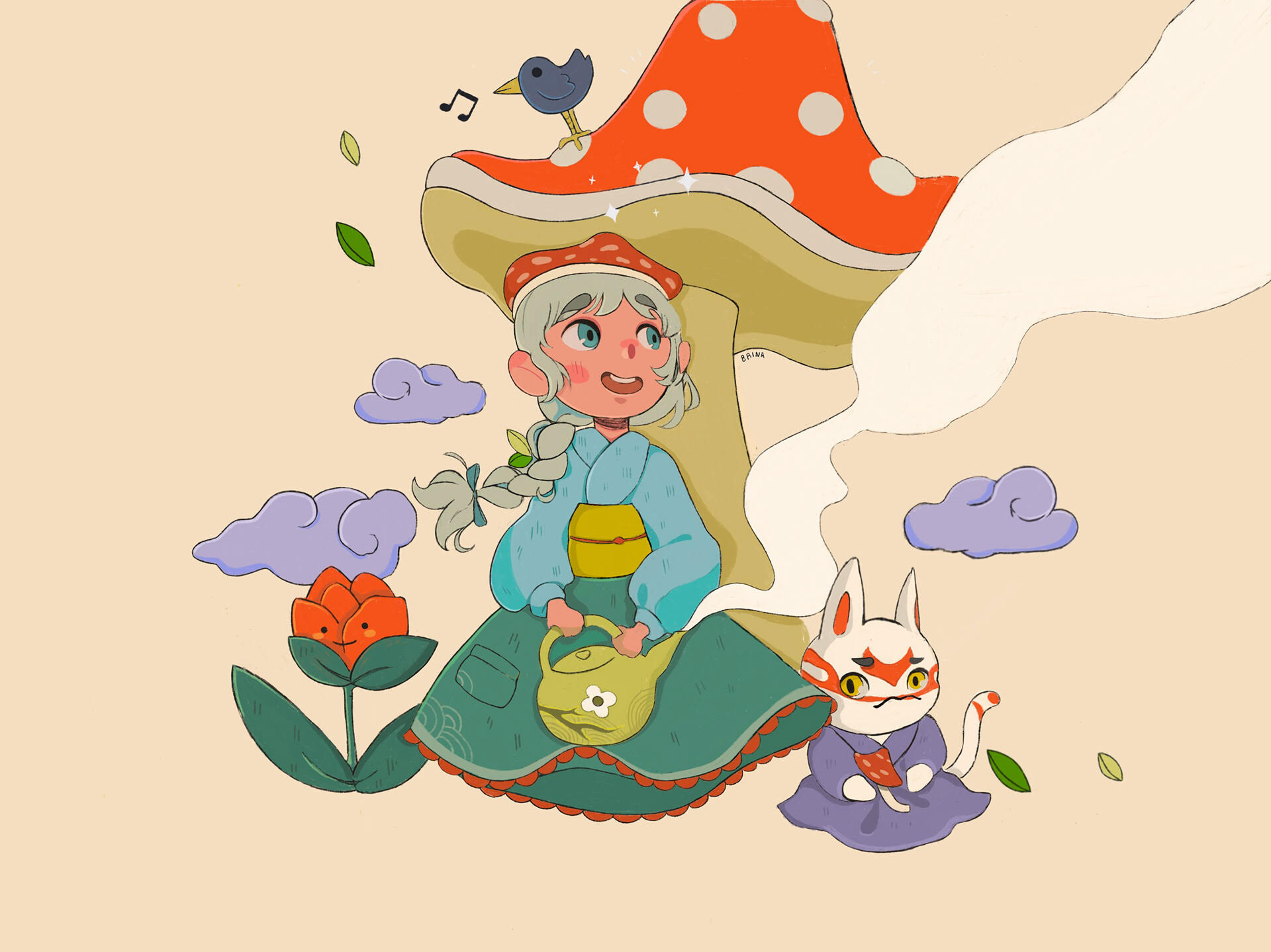 ArtStation - Toadstools and Tunes