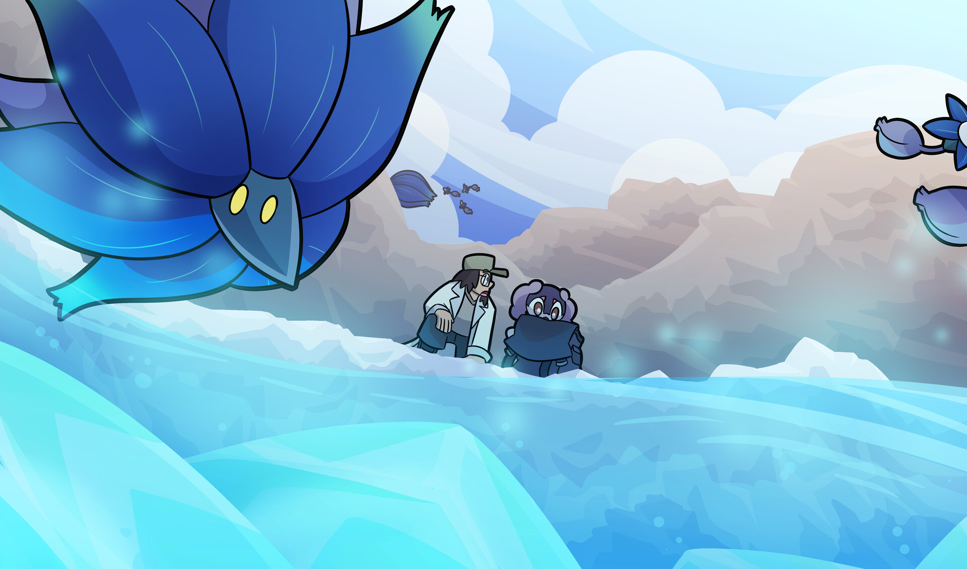 ArtStation - Poke Lab: Crystal Pool