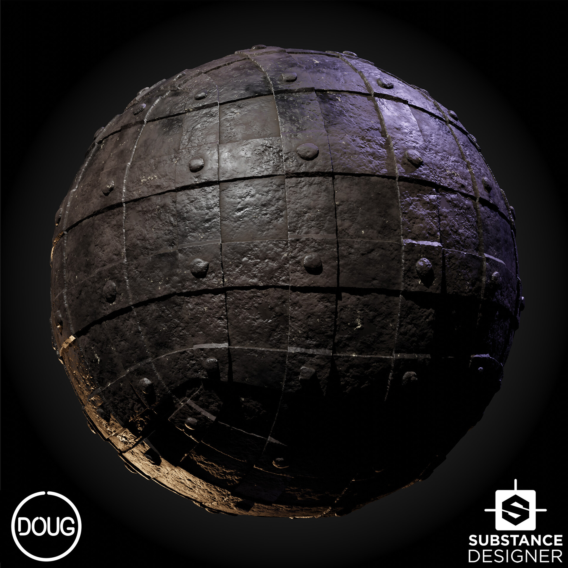 ArtStation - Metal Chest Material