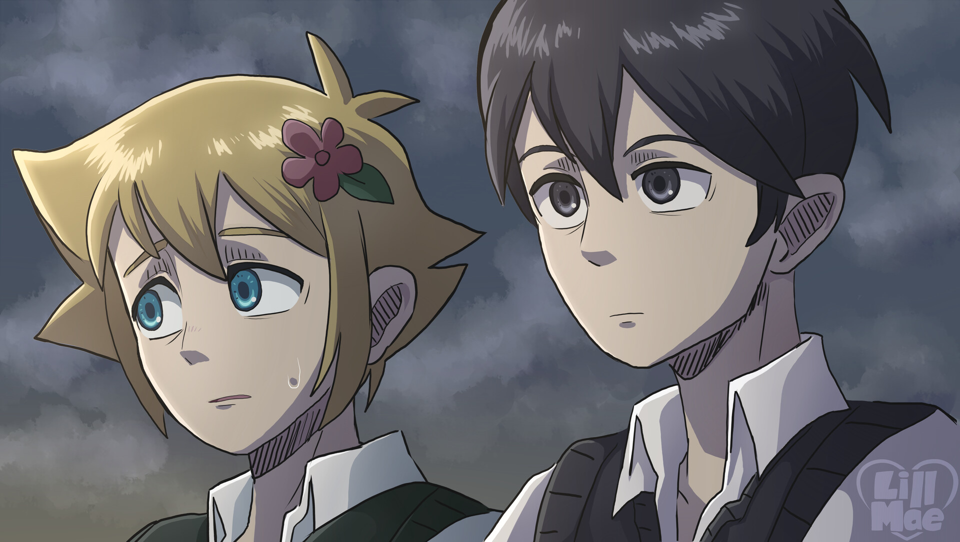 ArtStation - OMORI in AOT style