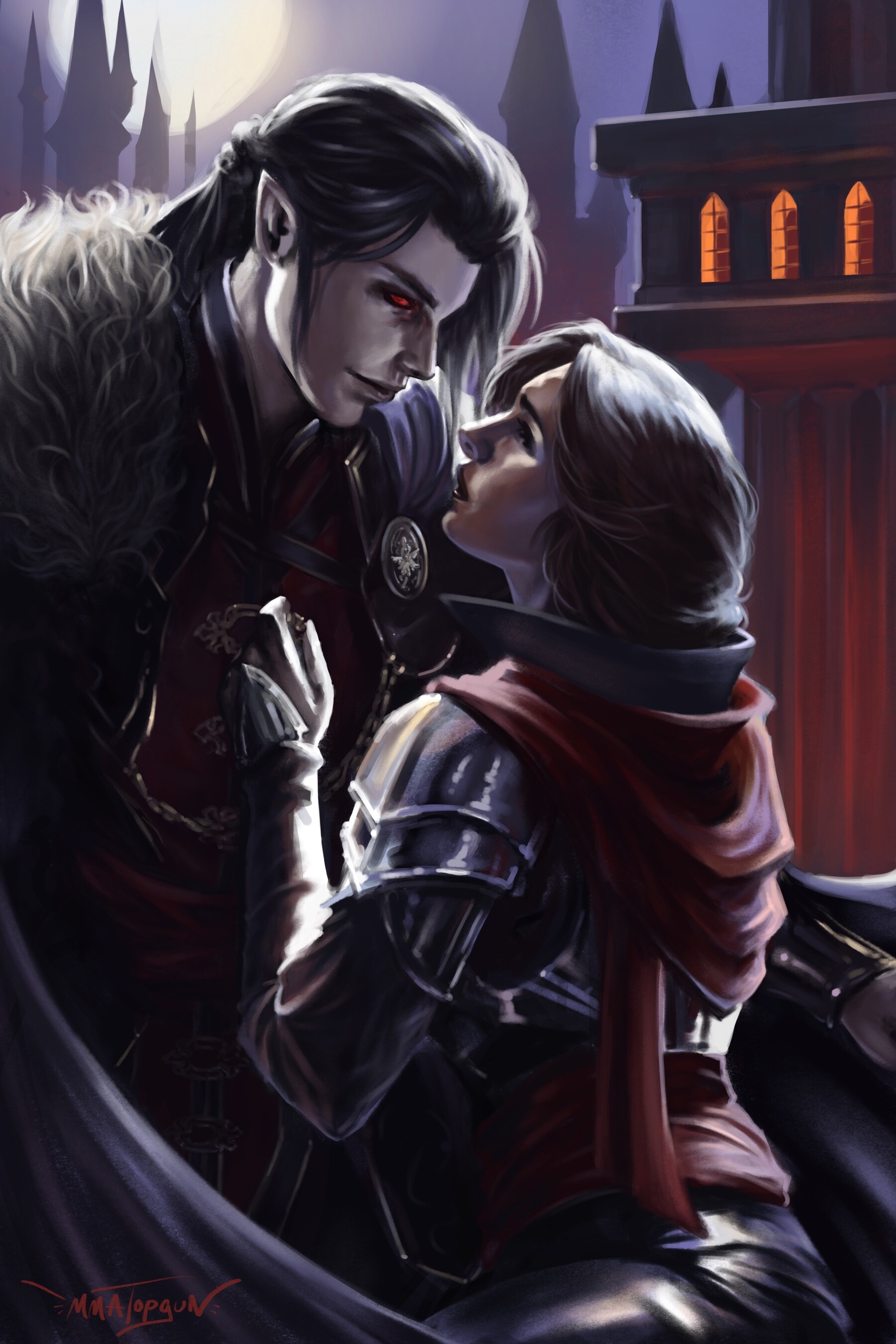 ArtStation - Strahd and Ireena