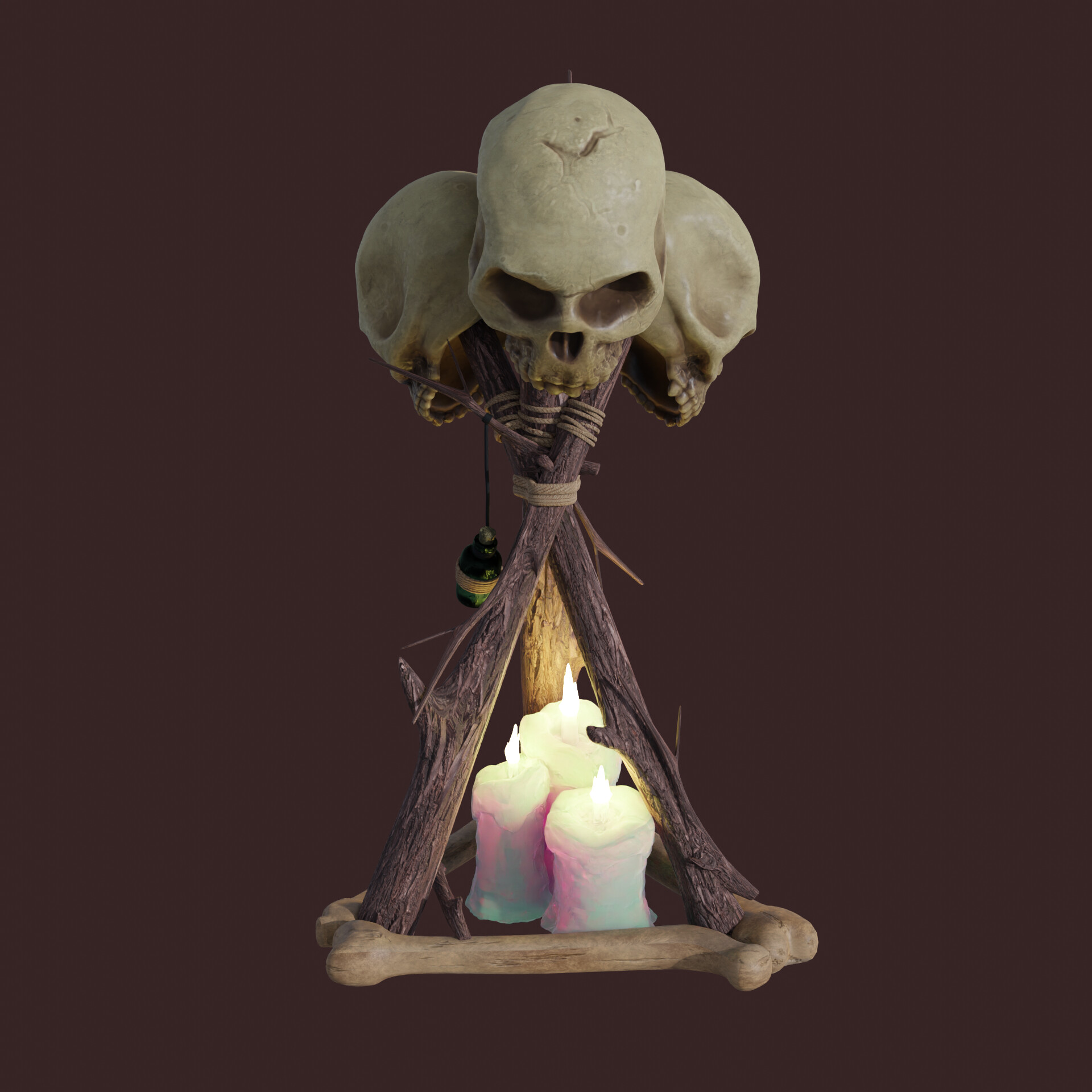 ArtStation - TOTEM DEAD BY DAYLIGHT FAN ART