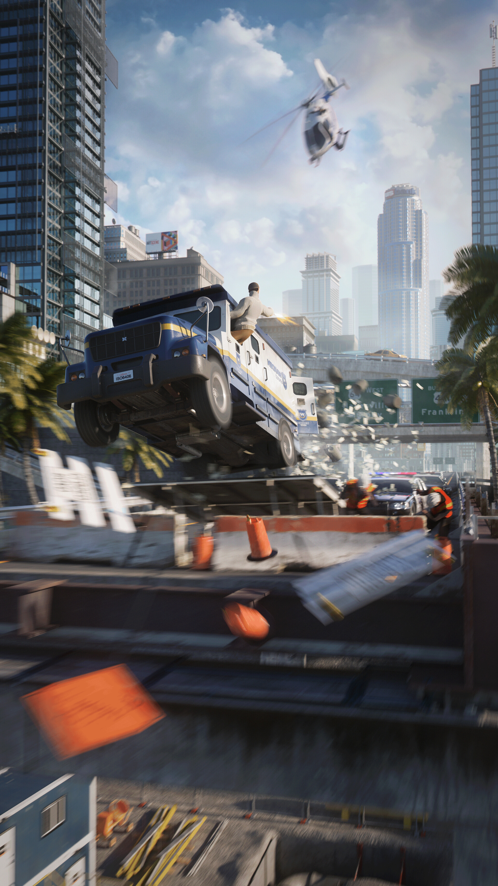 ArtStation - Car chase