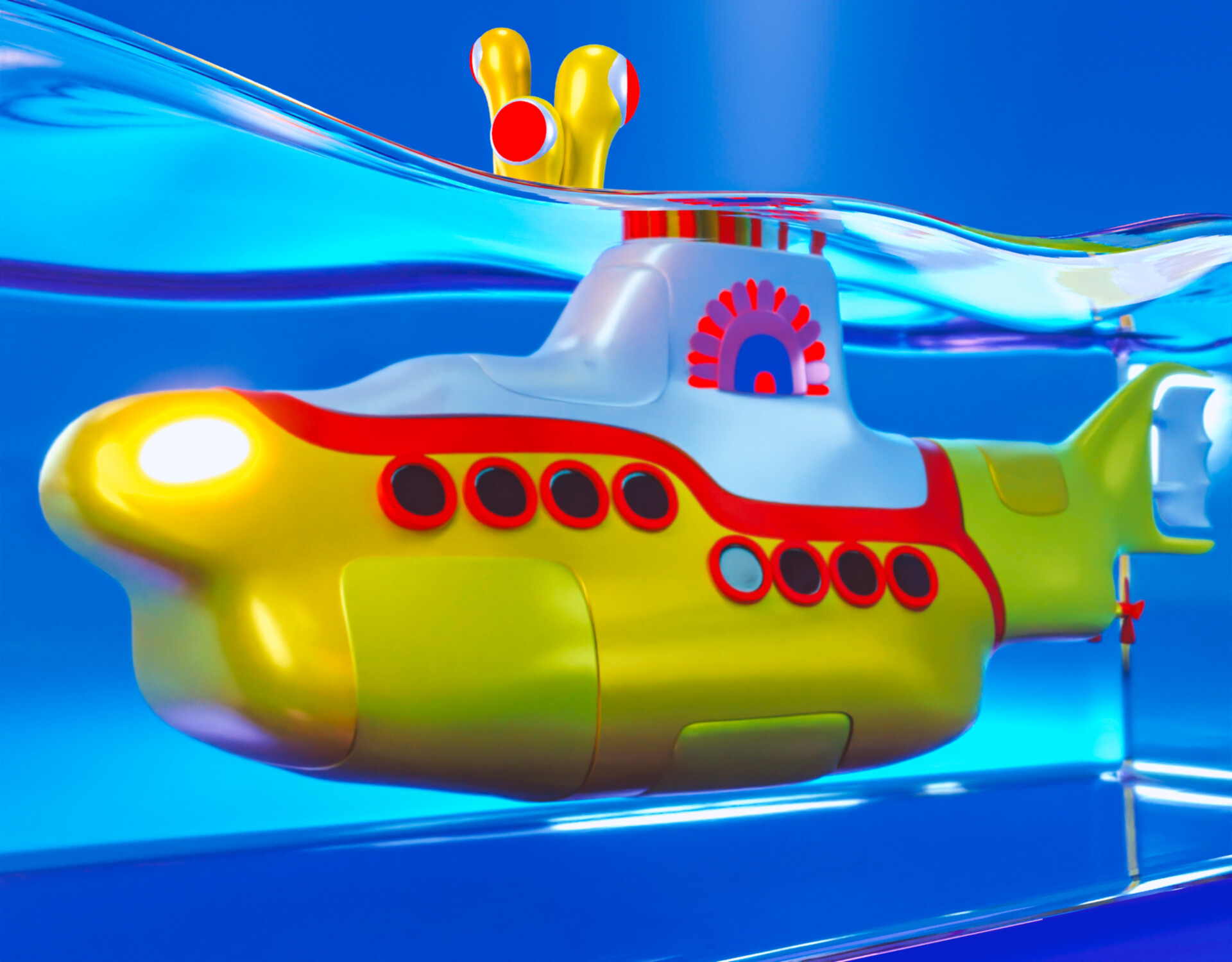John Brandon - Yellow Submarine 3D Fan Art