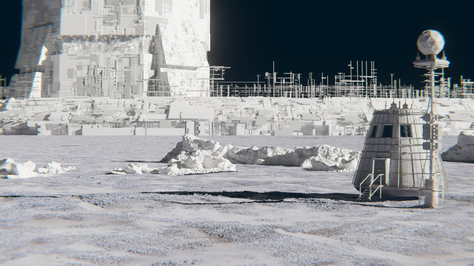 ArtStation - Moon Base