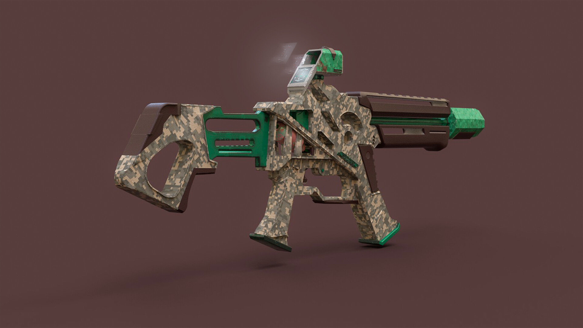 ArtStation - Sci-Fi Electric Gun