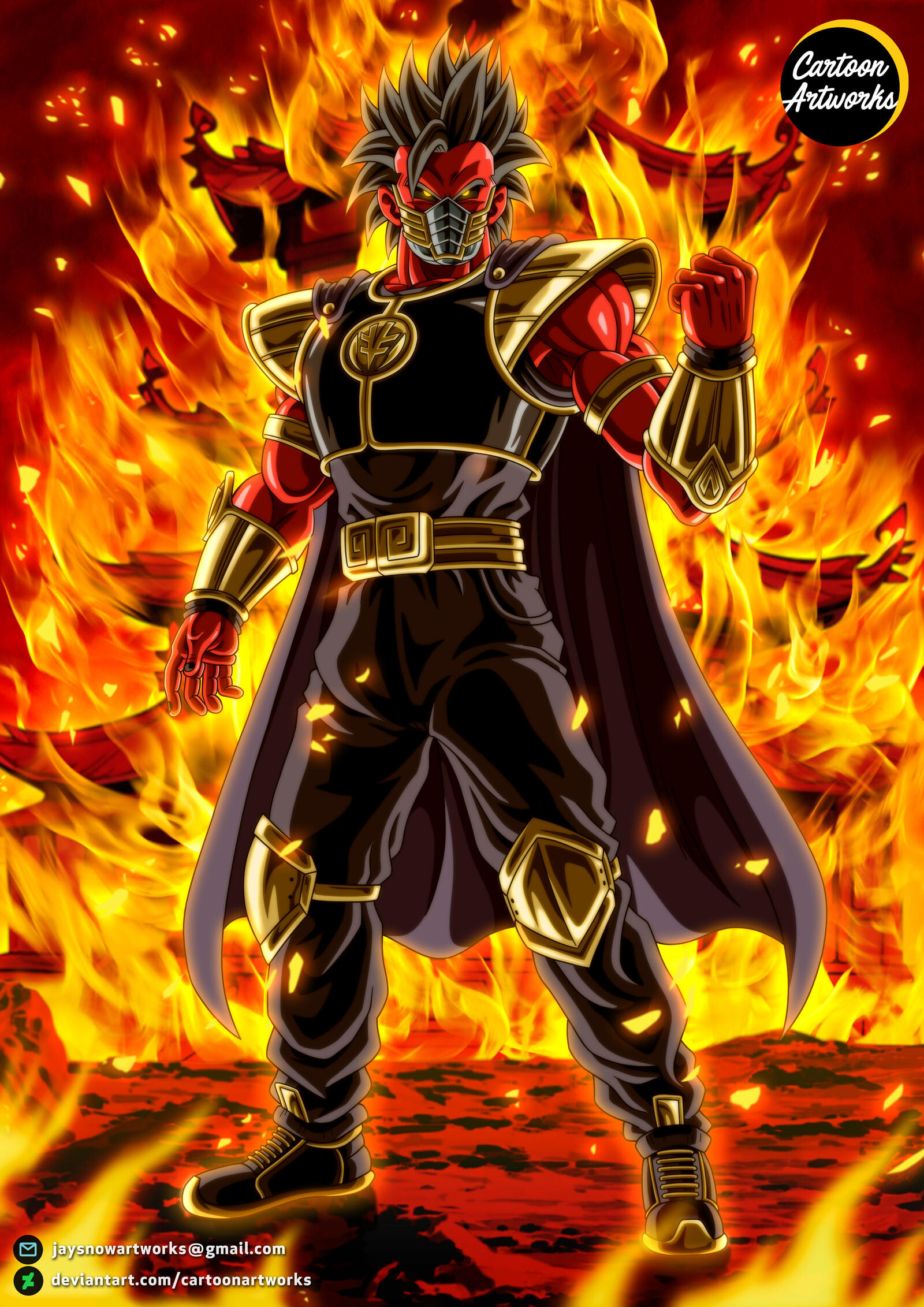 ArtStation - OC Damian Fire Ranger = COMMISSION