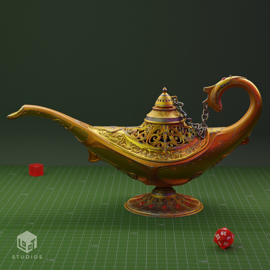 Alex Marik - Magical Lamp from Voracious Sands bundle - Loot Studios