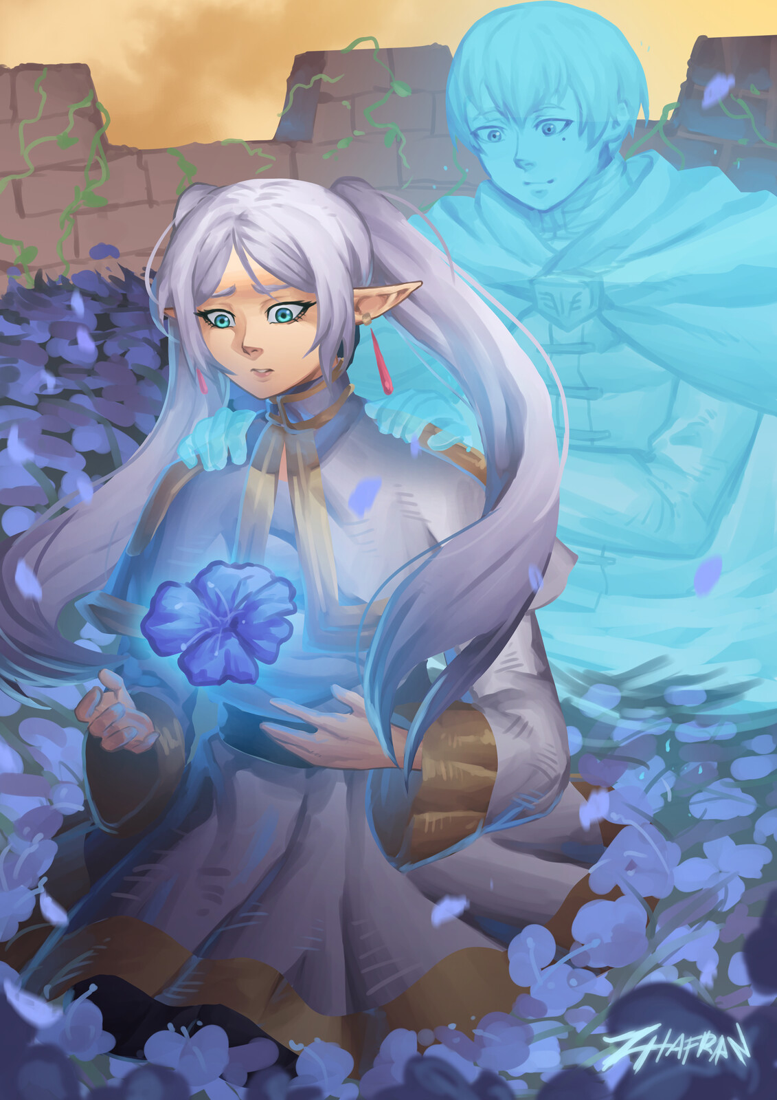 Zhafran Hafizh - Frieren in the Himmel's Flower Garden