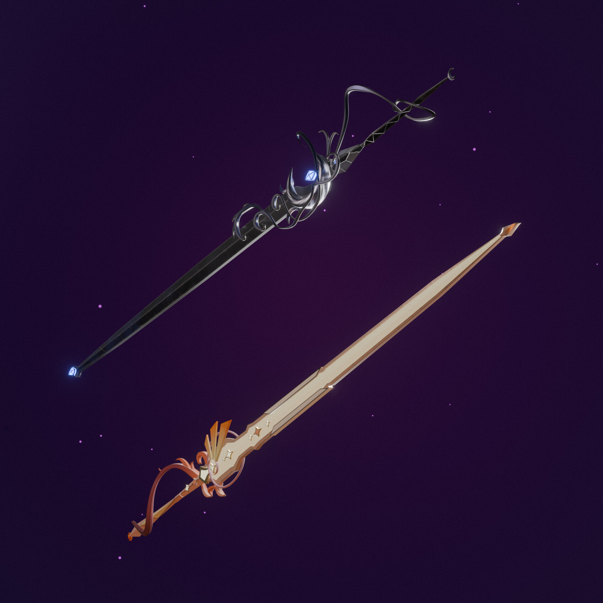 ArtStation - Fantasy Blades