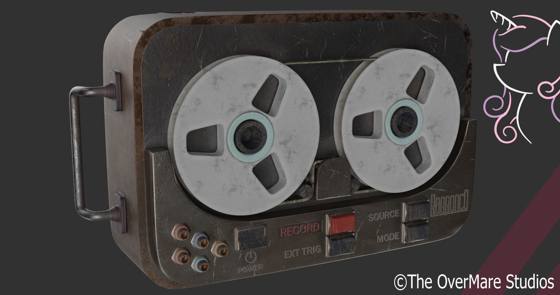 Mason Vail - Game Model - Tape Recorder