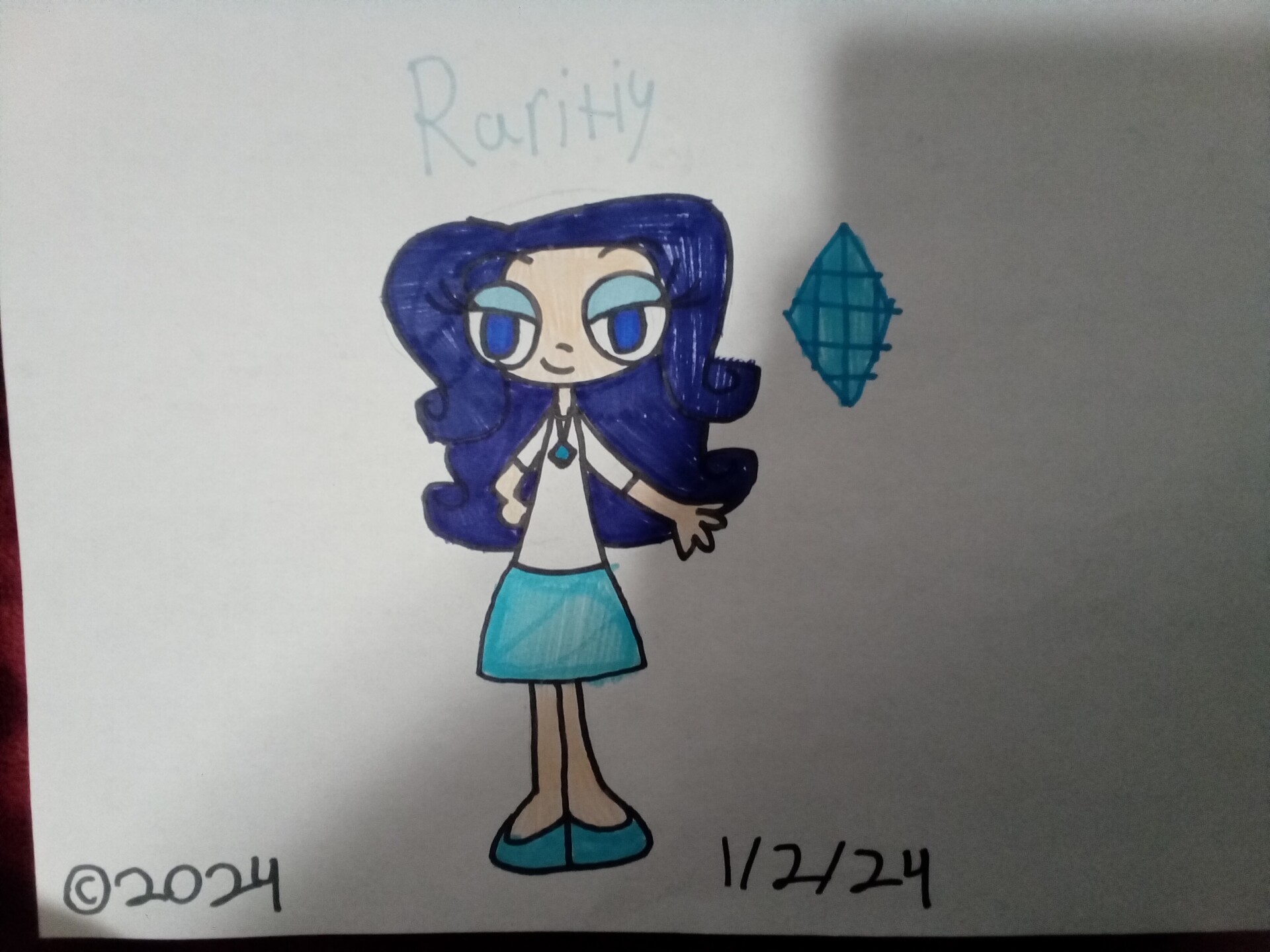 how to draw human rarity
