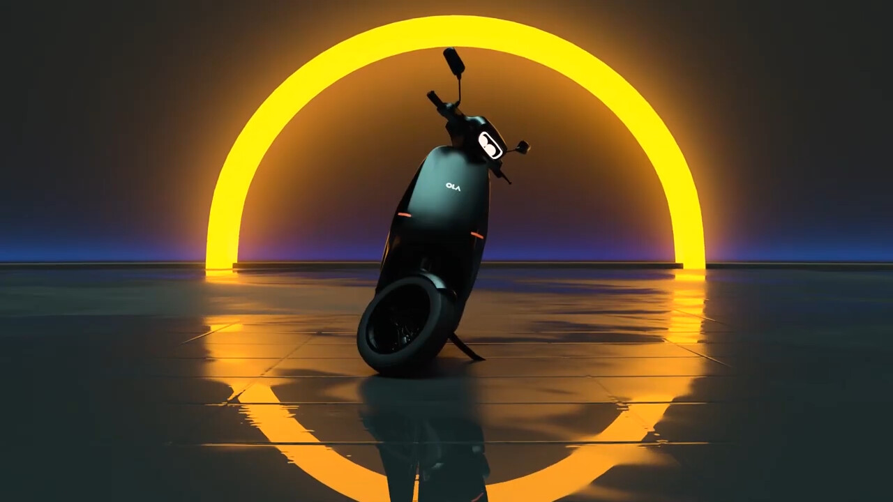 ArtStation - OLA Scooty concept ad